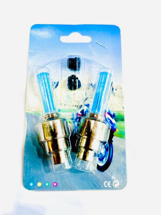 Leds Tyre Tire Valve Caps - 2pcs/lot blue Color For Every Bike Bicycle ...