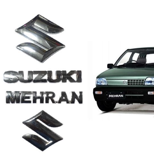 Suzuki Mehran All Models | 3D Monogram Full Set With Extra Tape ...