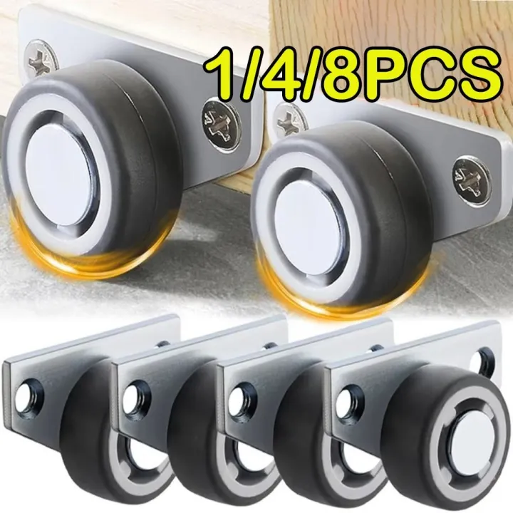 New Mini Side Mount Caster Wheels Universal Furniture Caster Wheel ...