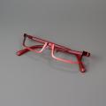 Rectangular Half Frame Glasses Retro-Inspired Cyberpunk Futuristic ...