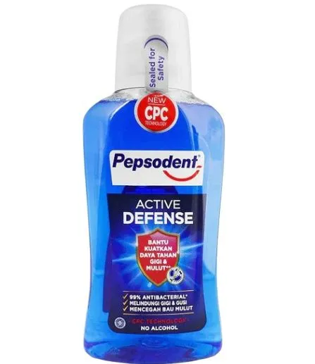 Pepsodent Active Defense Mouthwash - 300ml | Fights Germs, Freshens ...