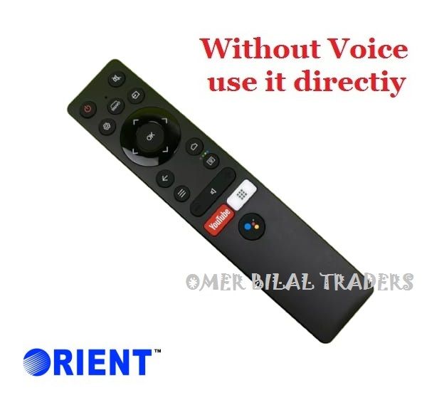Orient Remote Control For Smart Led Tv With Youtub Button Daraz Pk
