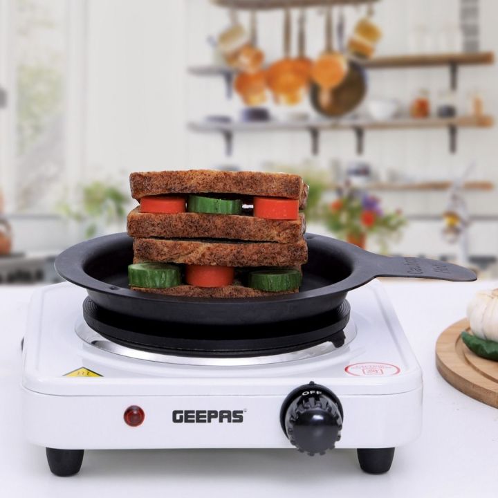 Geepas 1000W Single Hot Plate For Flexible & Precise Table Top Cooking ...