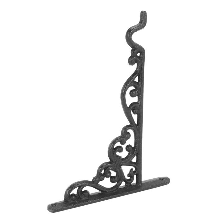 Iron garden hook-1* hook bracket (with 2 screws and 2 expansion tubes ...