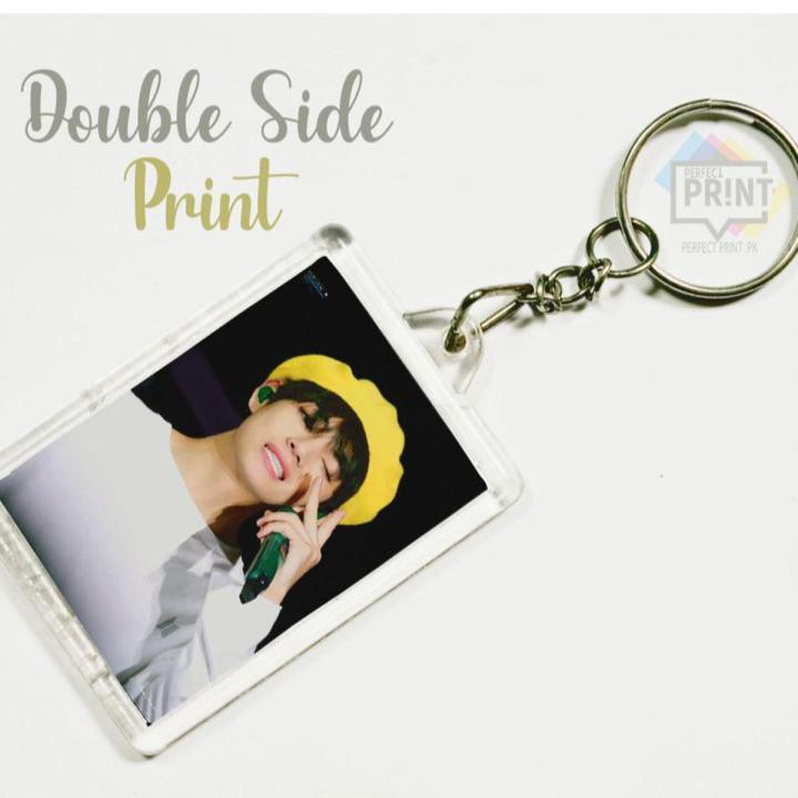 Cute V Keychain Taehyung Keychain BTS Army Keychain | Daraz.pk