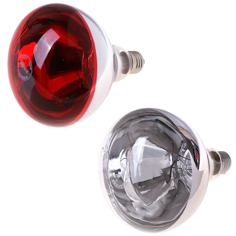 1pc Red Heat Lamp Bulb 100W Infrared Basking Spot Light for farm Eggs ...