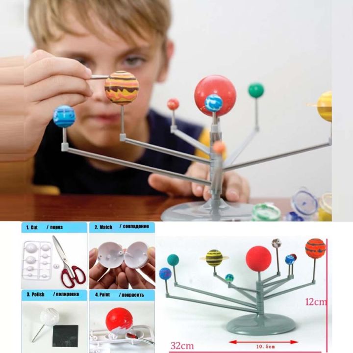 The best quality of solar system planetarium DIY science model ...
