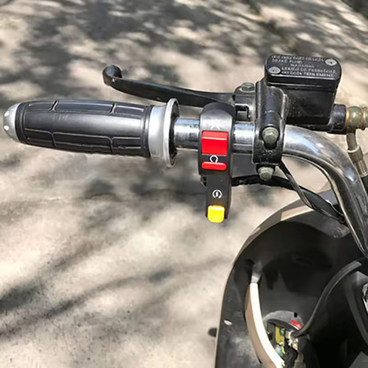 Universal Motorcycle Horn & Self Start Switch 12V – One Button Dual ...