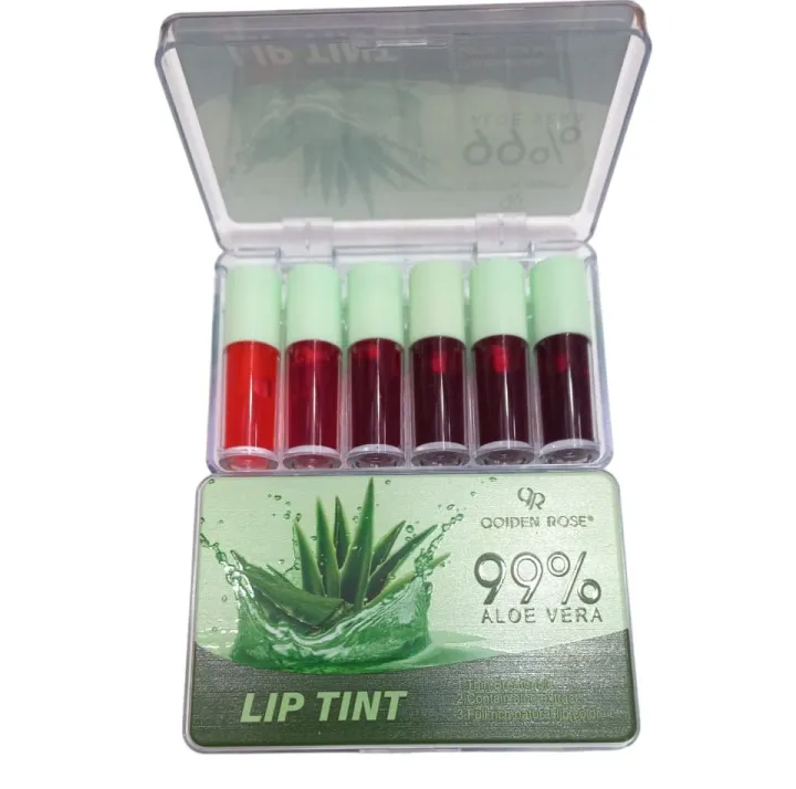Pack of 6 Lip Tint Professional Lip & Cheek Stain | Daraz.pk
