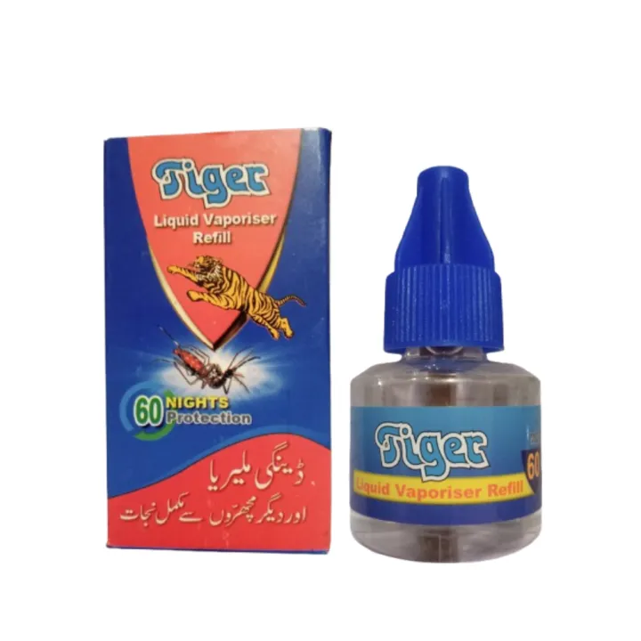Liquid Refill 45 ml -Tiger Liquid Vaporizer Refill – 60 Nights ...