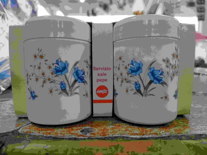Salt & Pepper Shaker Emsa Pure Plastic Jar Namak Dani Masala Dani/ Pure ...