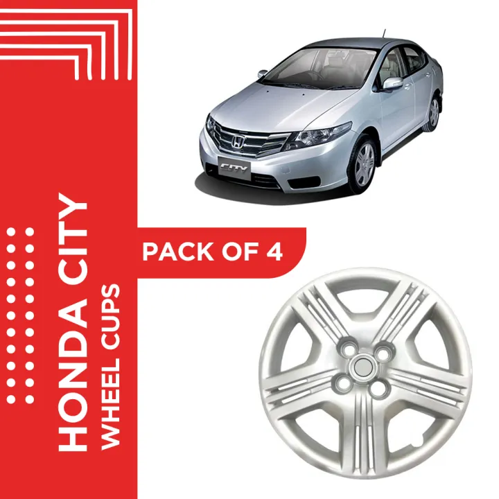 Honda City 2009-19 Model Wheel Cups, 4 Piece Set | Daraz.pk