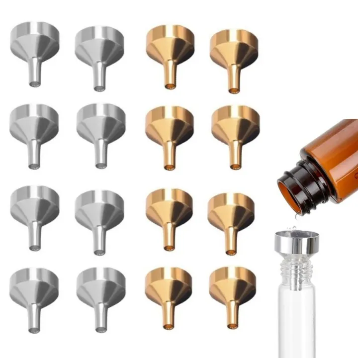 Kitchen Accessories Small Mini Funnel Stainless Steel Wide Mouth Oil ...