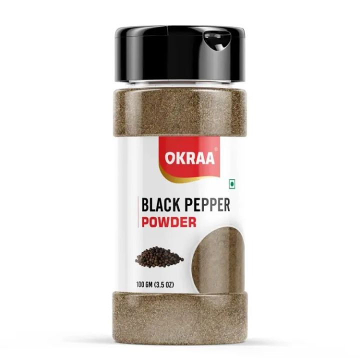 Black Pepper Powder 100 GM Kali Mirch Kali Miri | Daraz.pk