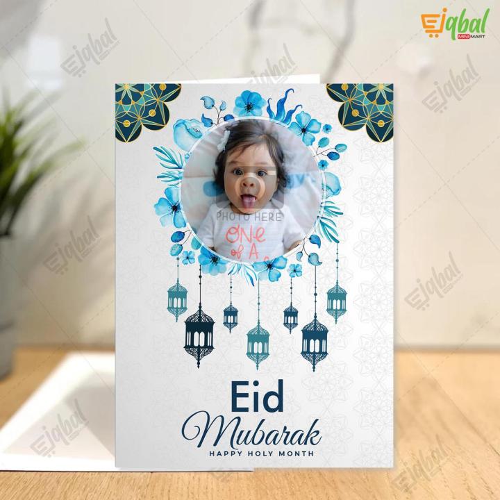 Customized Eid Mubarak Greeting cards, Birthday & Love Cards, Baby ...