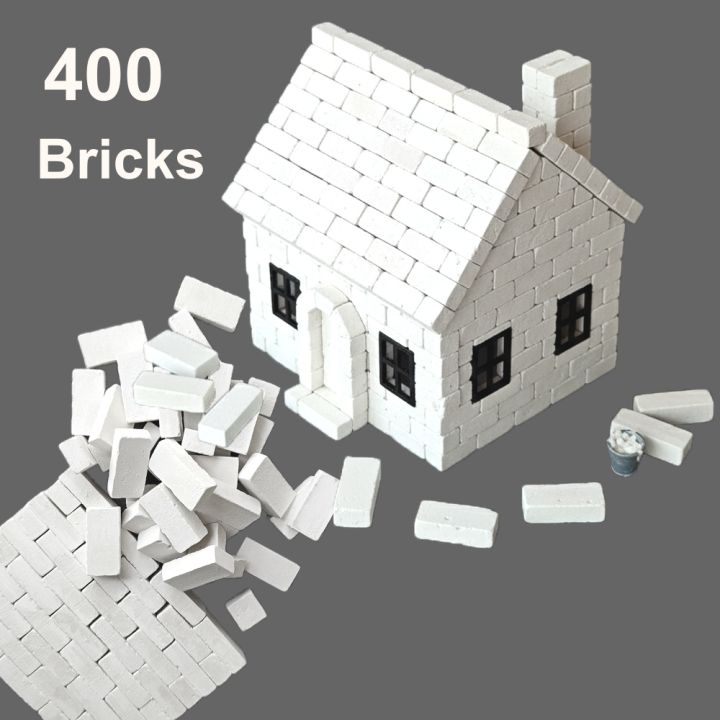 400 Mini Bricks for Kids to Build Dollhouses - Small Size Mini Bricks ...