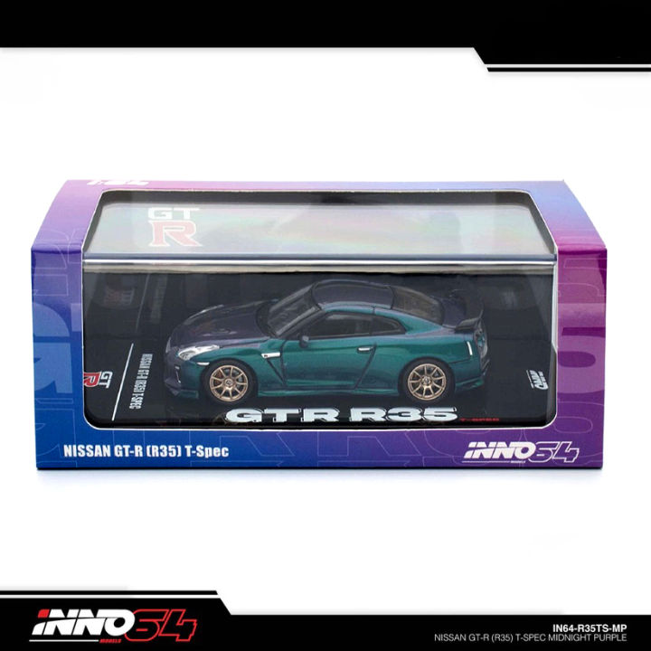 Inno64 Nissan GT-R R35 T-Spec Magic Purple Limited Edition 1:64 Scale ...