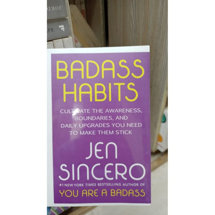Badass Habits: Cultivate the Awareness, ... Book by Jen Sincero | Daraz.pk