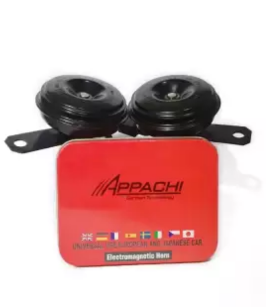 Appachi Car Basin Horns Universal Interface Original Quality 12V | Daraz.pk