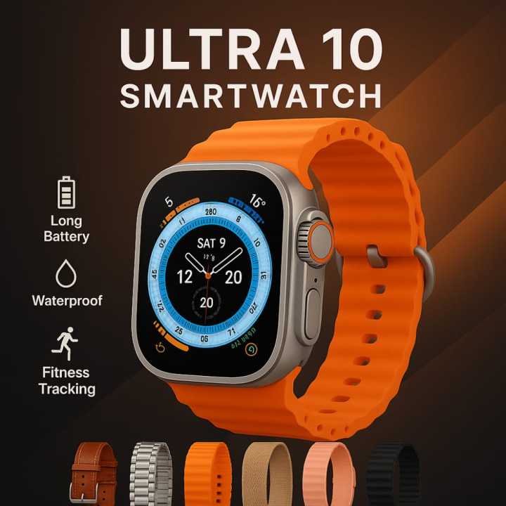 Smart Watch – 10 in 1 Ultra Smart Watch – Ultra 10 Smart Watch with 10 ...