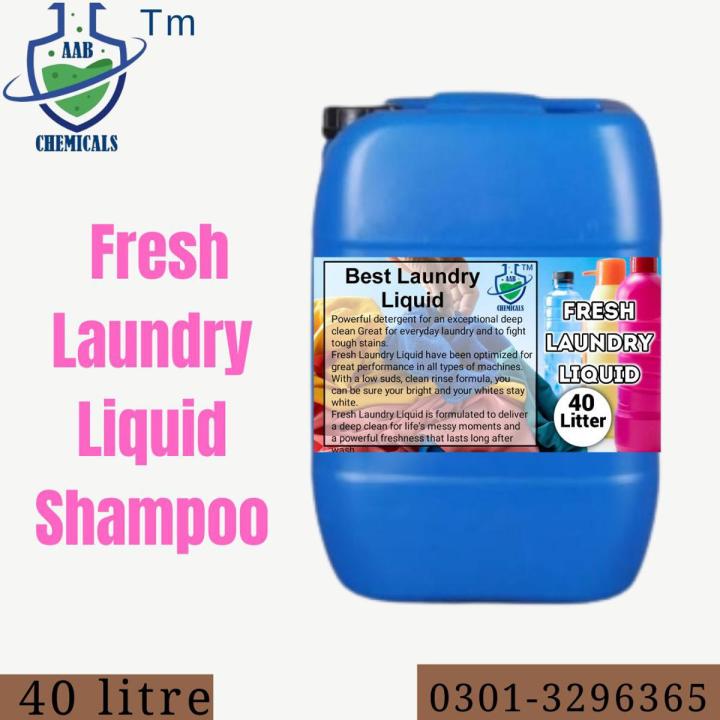 Fresh Laundry Liquid Shampoo 40-Litre | Daraz.pk