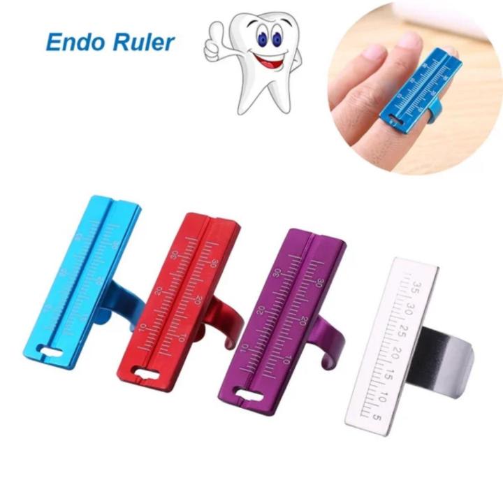 Dental Endo Finger Rulers Span Measure Scale Endodontic Dental ...