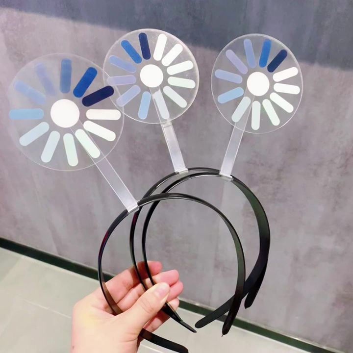 Creative Rotating Brain Loading Headband Clip For Halloween Birthday ...