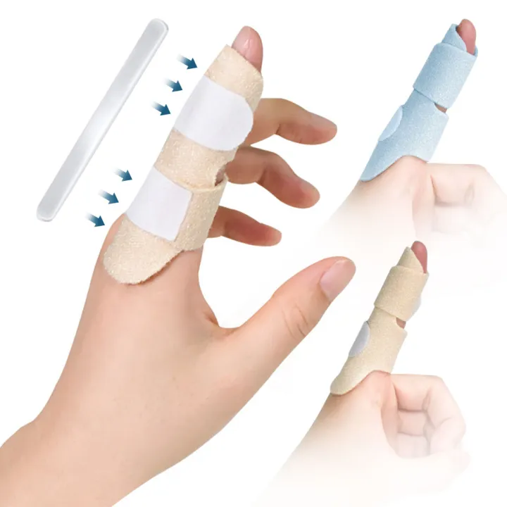 JM Finger Orthosis Middle Finger Fracture Fixed Splint Finger Sleeve ...