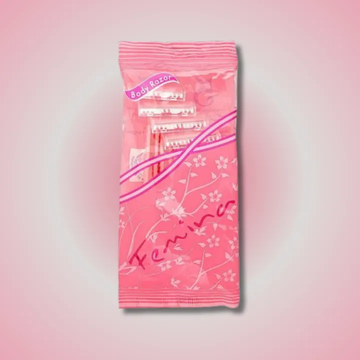 Treet Femina Body Razor Pouch (5in1) - Disposable Razor for Women ...