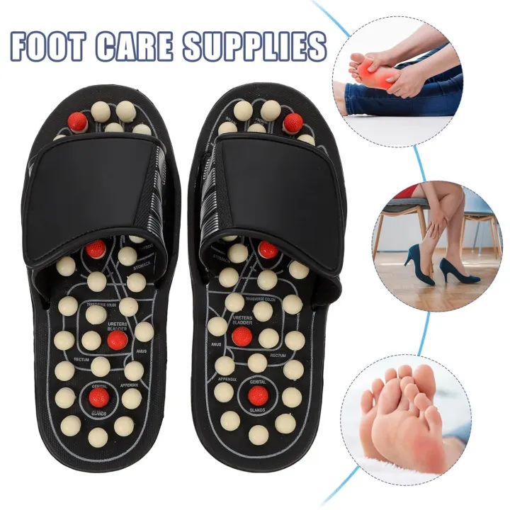 Foot Massager Slipper, Shoes Blood Circulation Care Reflexology Therapy ...