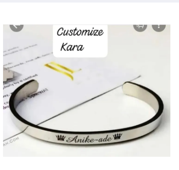 Customize Name Kara for GIRLS & BOYS | Daraz.pk