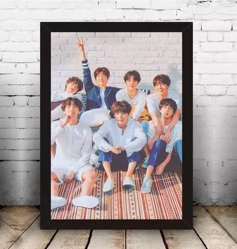 BTS Frame for Room Decoration – Color Empire A4 Laser Cutting Wooden ...