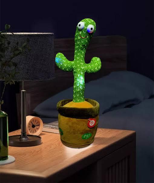 Dancing Cactus Plush Toy Electronic Shake Dancing Toy with the Song ...