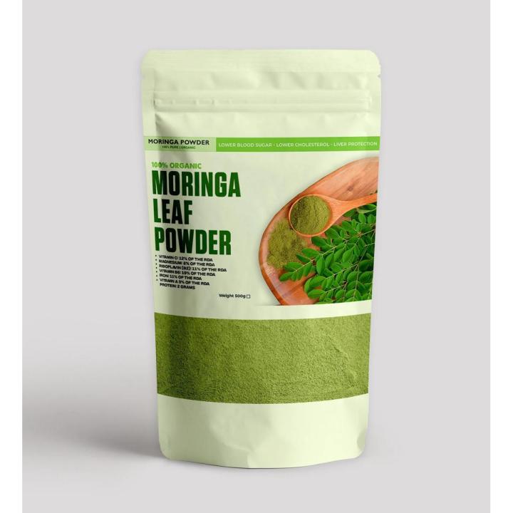 Organic Moringa Leaf Powder 250g Organic Moringa Leaf Powder 250g ...