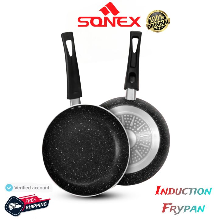 Original Sonex induction Super Fry Pan Best Quality All Sizes Mentioned Non Stick Coating ...