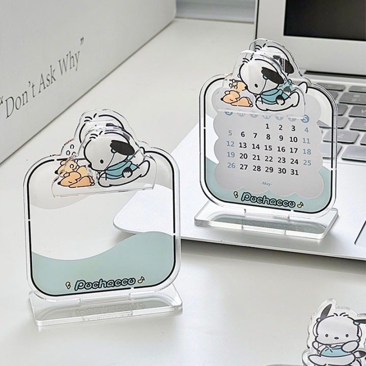 Pacha Dog Mini Calendar 2024 New Creative Office Desk Surface Panel ...