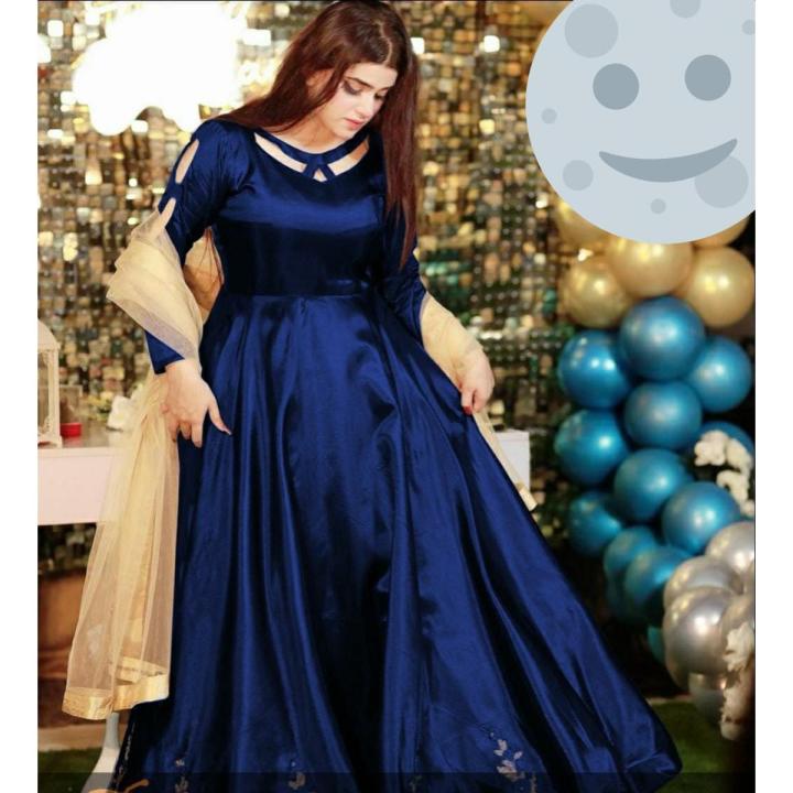 New arrival Neck Sleeve Cuttwork Embroidery Bunch Maxi , Stitched for ...