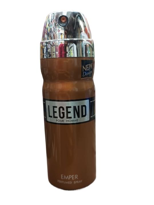 Emper Legend Body Spray for Men 200ml Bold Long-Lasting Fragrance ...