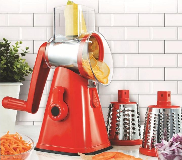 5in1 Manual Vegetable Chopper Cheese Spiralizer Shredder Vegetable ...