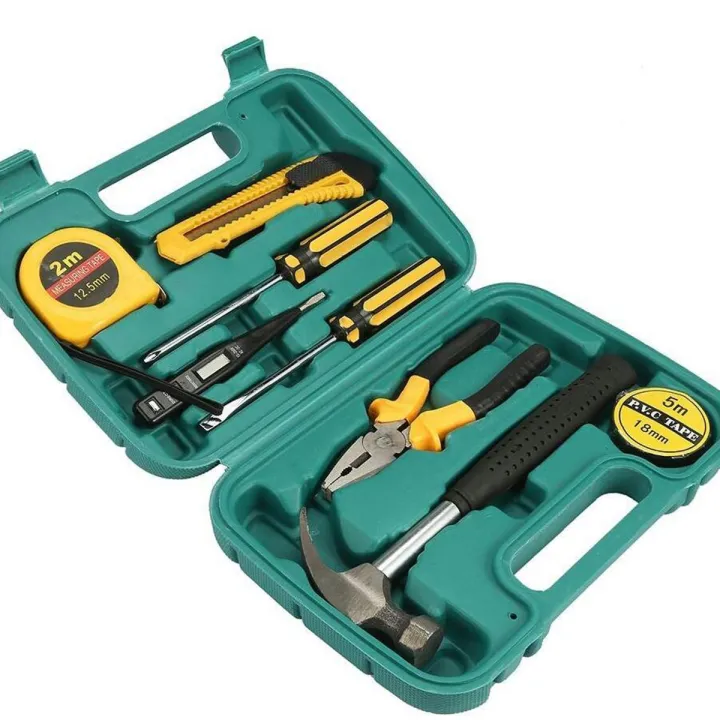 Tool box 9 pieces set | Daraz.pk