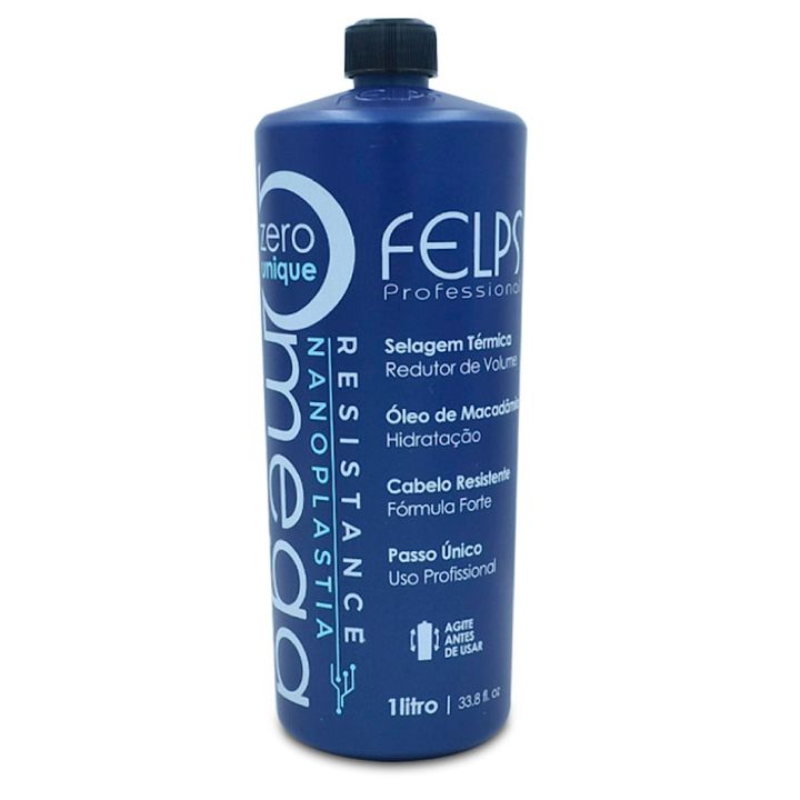 Felps Nanoplastia Brazilian Keratin Hair Straightening Omega Zero ...