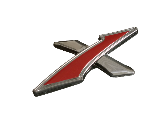 X Emblem Monogram for Toyota Corolla X With Full 3mm Tape | Daraz.pk