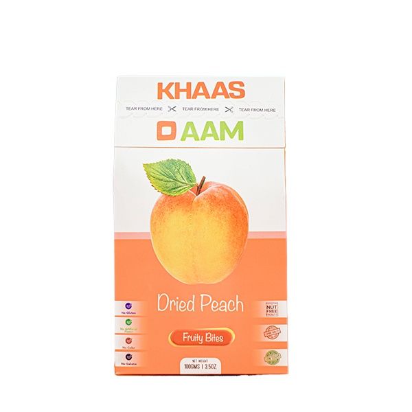 Khaso Aam Dried Peach Flavor 100 Gm, 100% Natural Dried Peaches Fruit ...