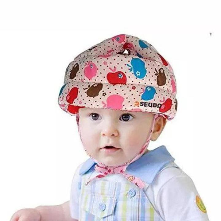 Cap Helmet To Protect The Baby's Head | Baby crawling helmet safety ...