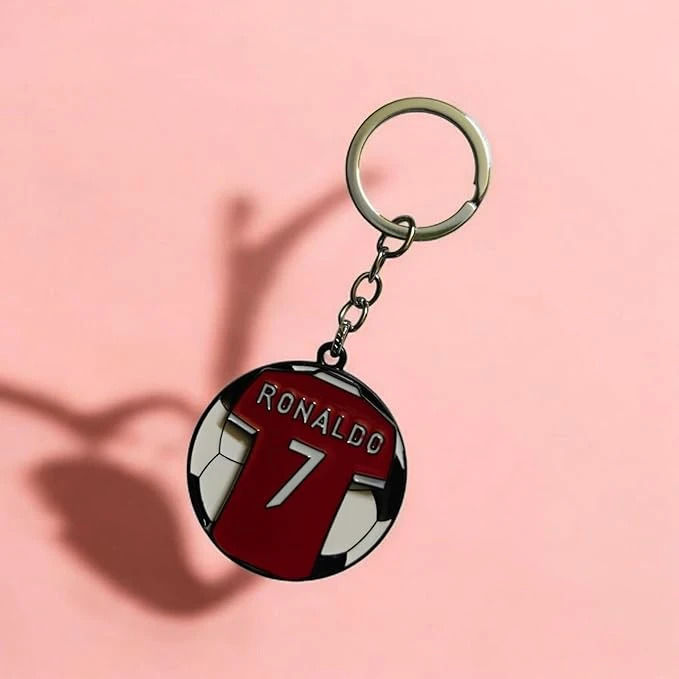 Cristiano Ronaldo 7 Keychain | CR7 spinning keychain | CR7 Football ...