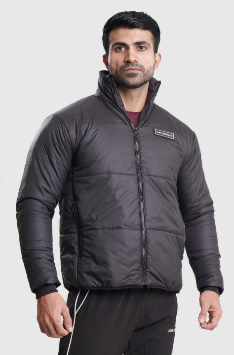 Durable Quality Men Neo Heavy Puffer Jacket-Black | Daraz.pk