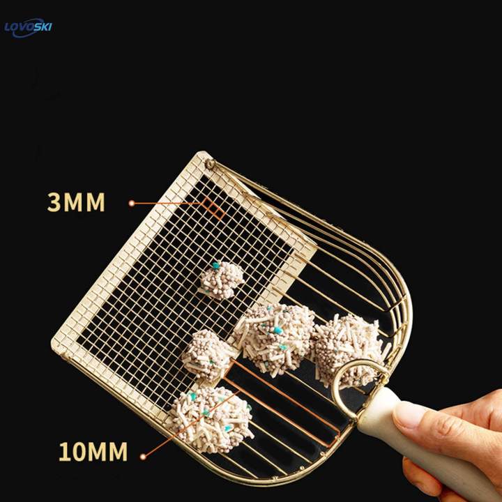 Cat Litter Scoops Cleaning Tool with Ergonomic Long Handle Kitty ...