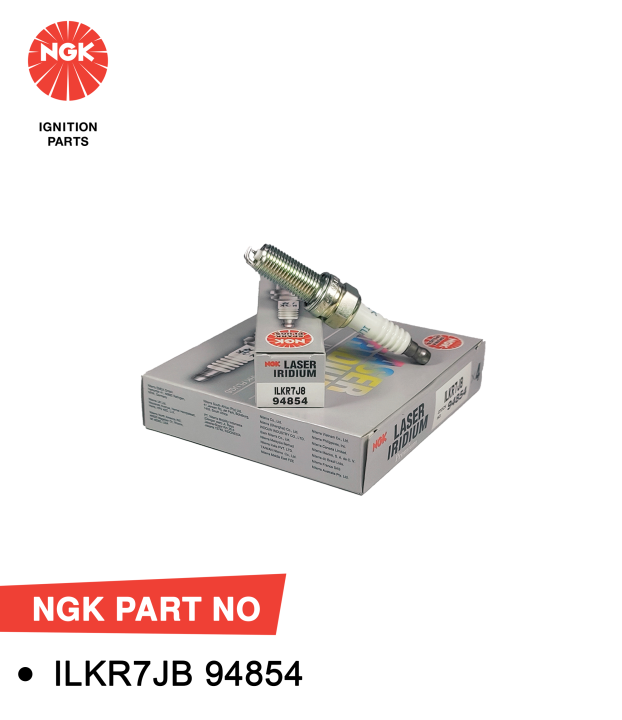 NGK Spark Plug Laser Iridium ILKR7J8 : 94854 (Japan) for Suzuki Alto ...