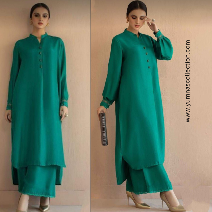 Stylish Solid CO-ORD 2-Piece Dresses â€“ Ready-to-Wear Shalwar Kameez ...
