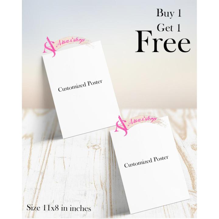 Customized poster | Daraz.pk: Buy Online at Best Prices in Pakistan ...